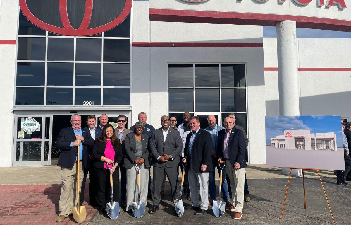 Green Toyota breaks ground on $11 million renovation and expansion ...