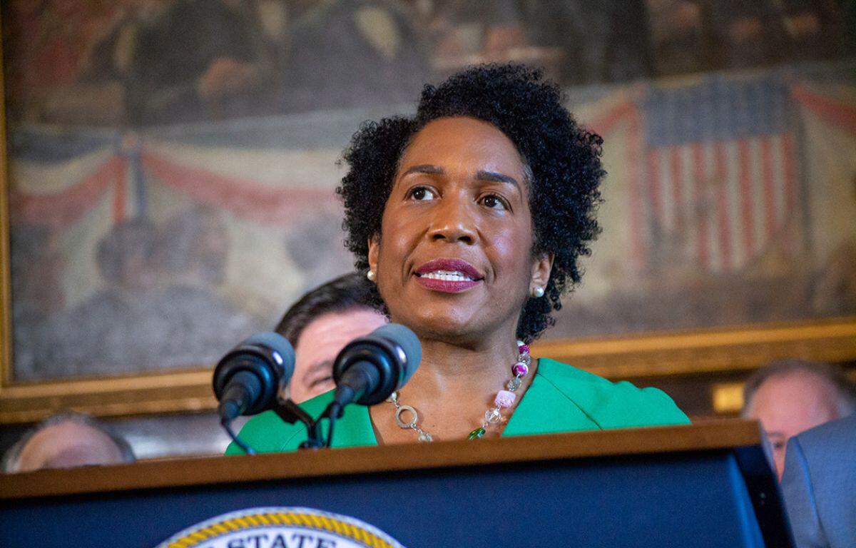 Illinois Lt. Gov. Juliana Stratton announces U.S. Senate campaign ...
