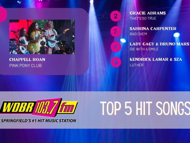WDBR TOP 5: Pink Pony Club take over at #1 - Capitol City Now