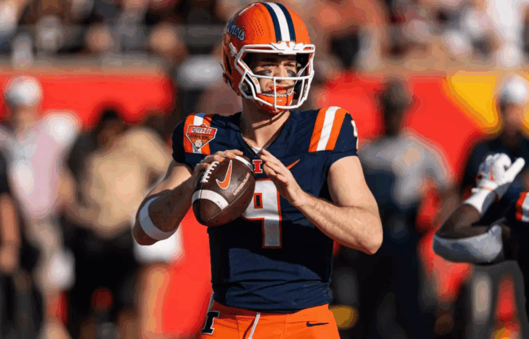 U of I quarterback Luke Altmyer named to Manning Award watchlist ...