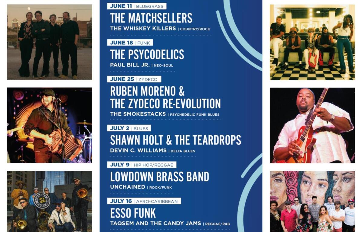 Levitt AMP Springfield music series releases 2026 schedule. See the ...